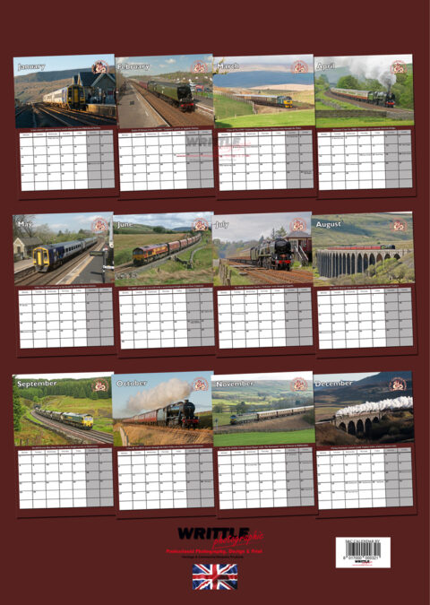 Settle – Carlisle Railway Calendar 2025 | Writtle Photographic