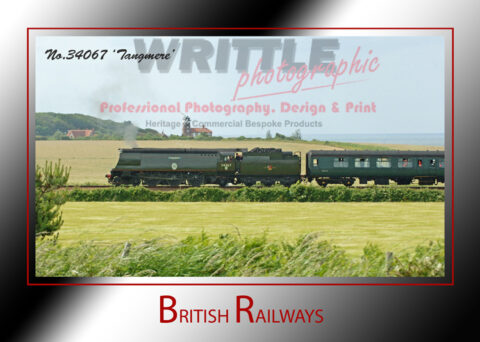 British Railway Poster – No.34067 ‘Tangmere’ | Writtle Photographic